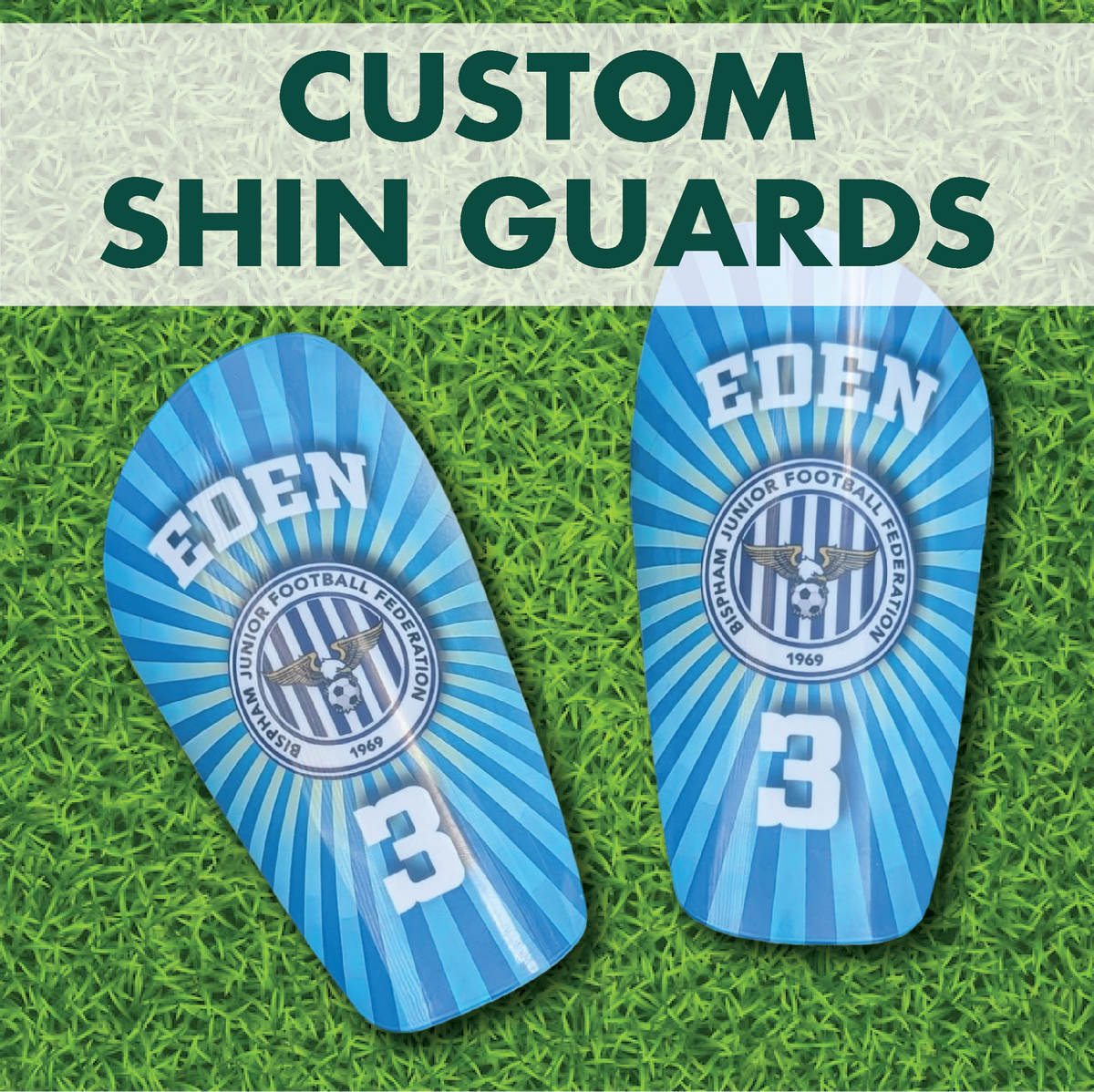 Custom Shin Guards – Rosemart signs Limited