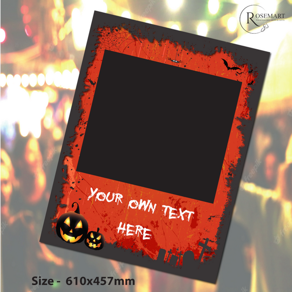 Personalised Halloween themed selfie frame – Rosemart signs Limited